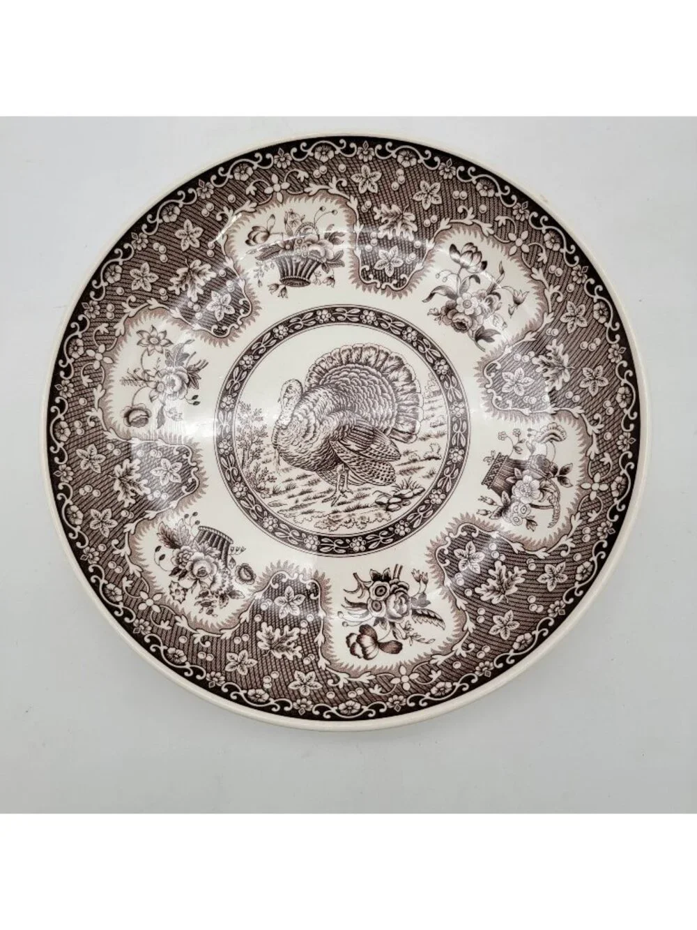Spode | Dining | Spode England Turkey Festival Brown Plate S3536 A5 ...